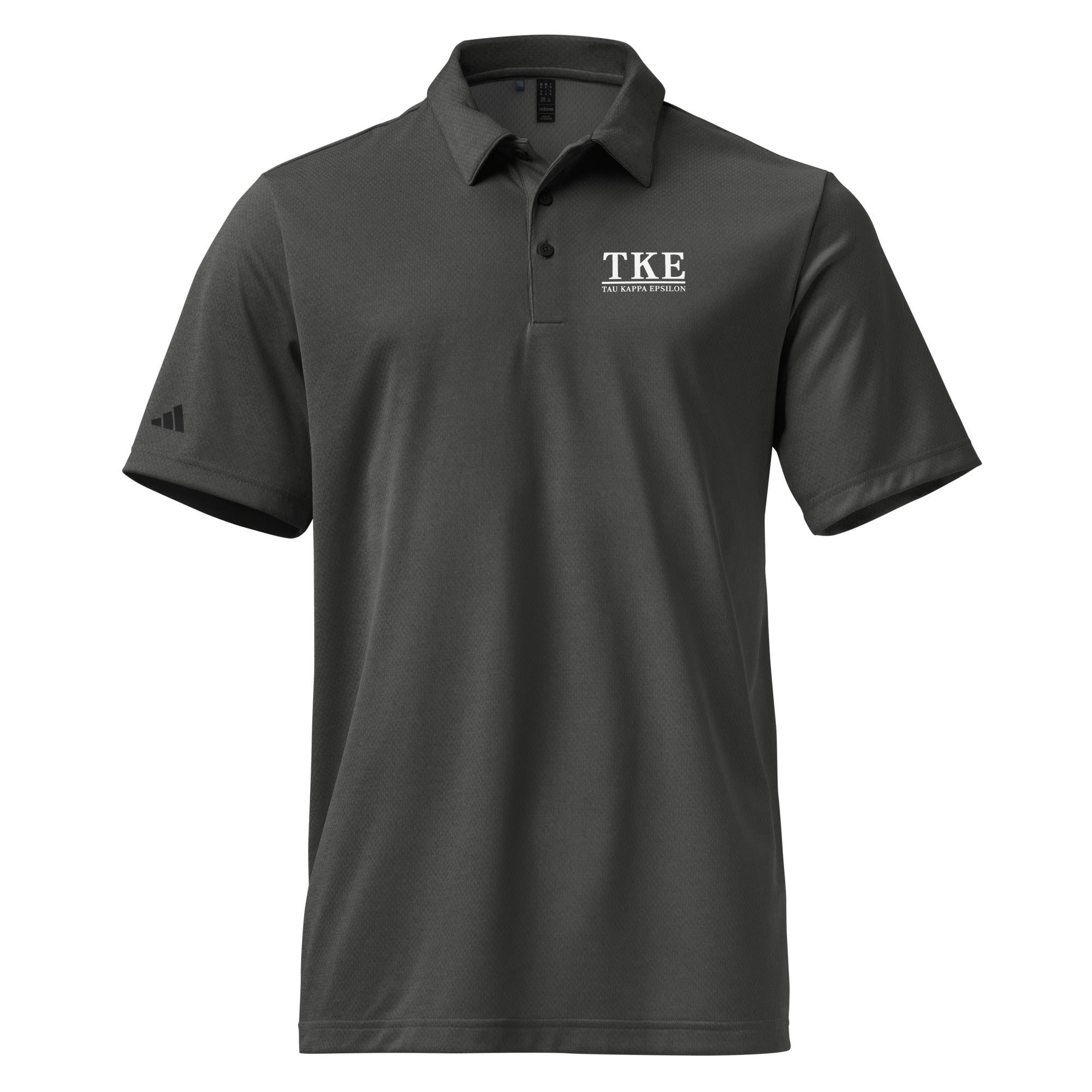 TKE Letters Space Dyed Polo by Adidas – The Tau Kappa Epsilon Store