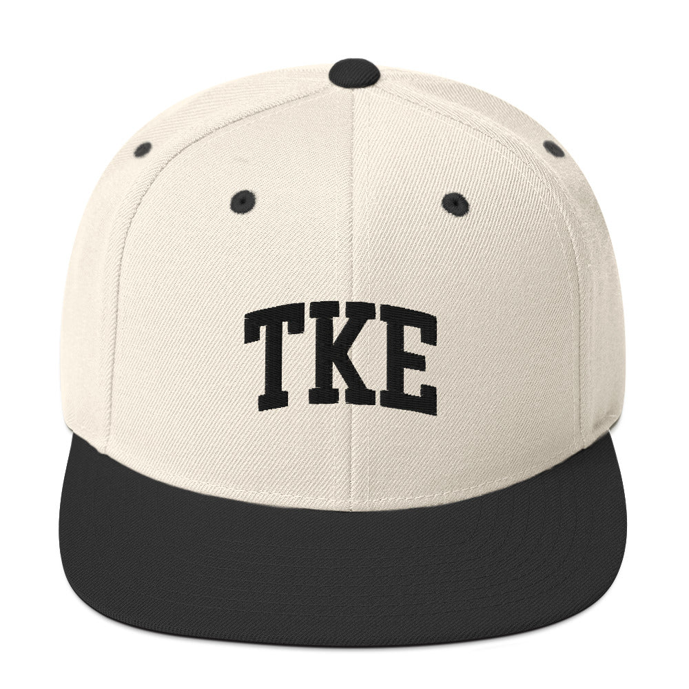 TKE Arch Letters Classic Snapback Hat – The Tau Kappa Epsilon Store