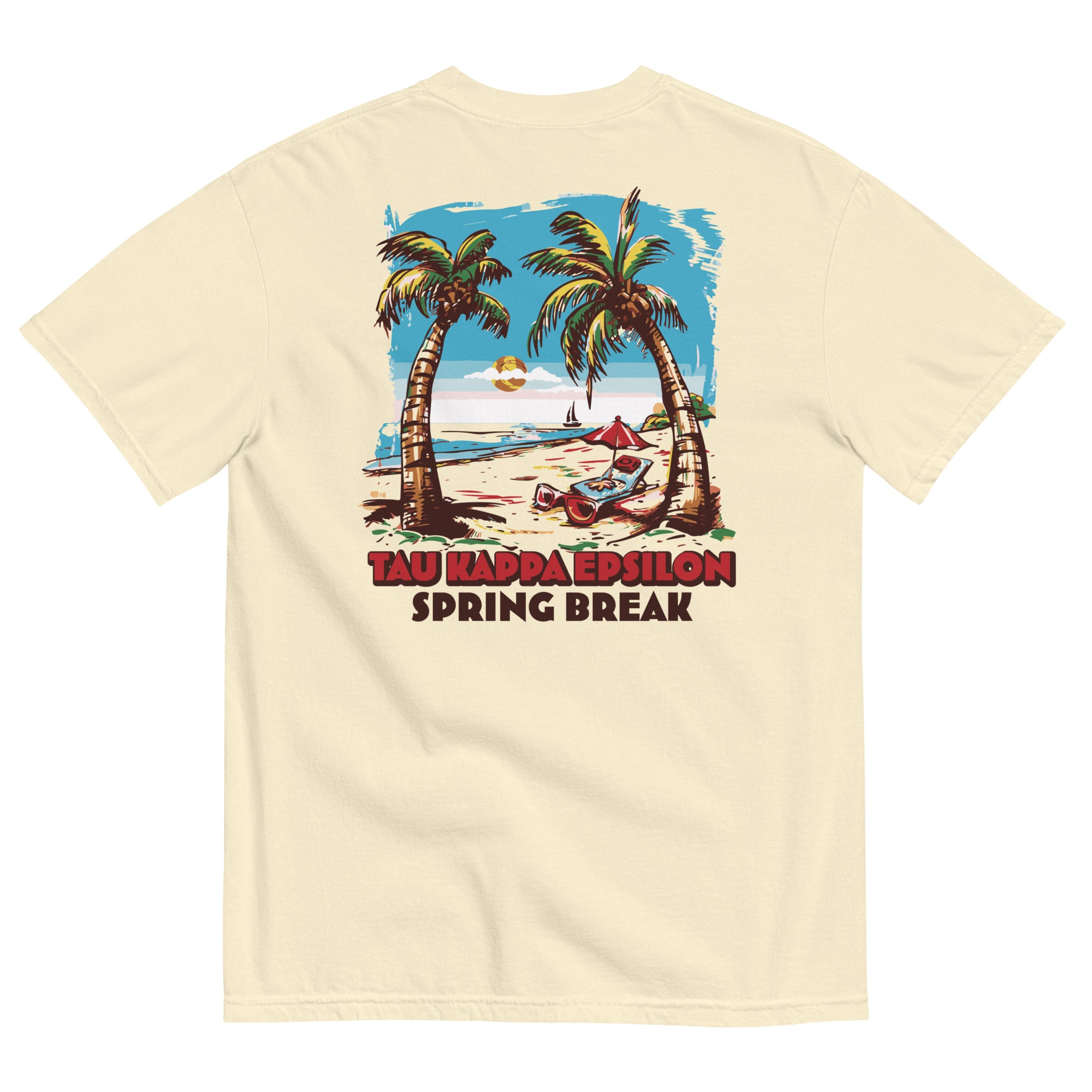 TKE Spring Break T-Shirt by Comfort Colors (2024) – The Tau Kappa ...