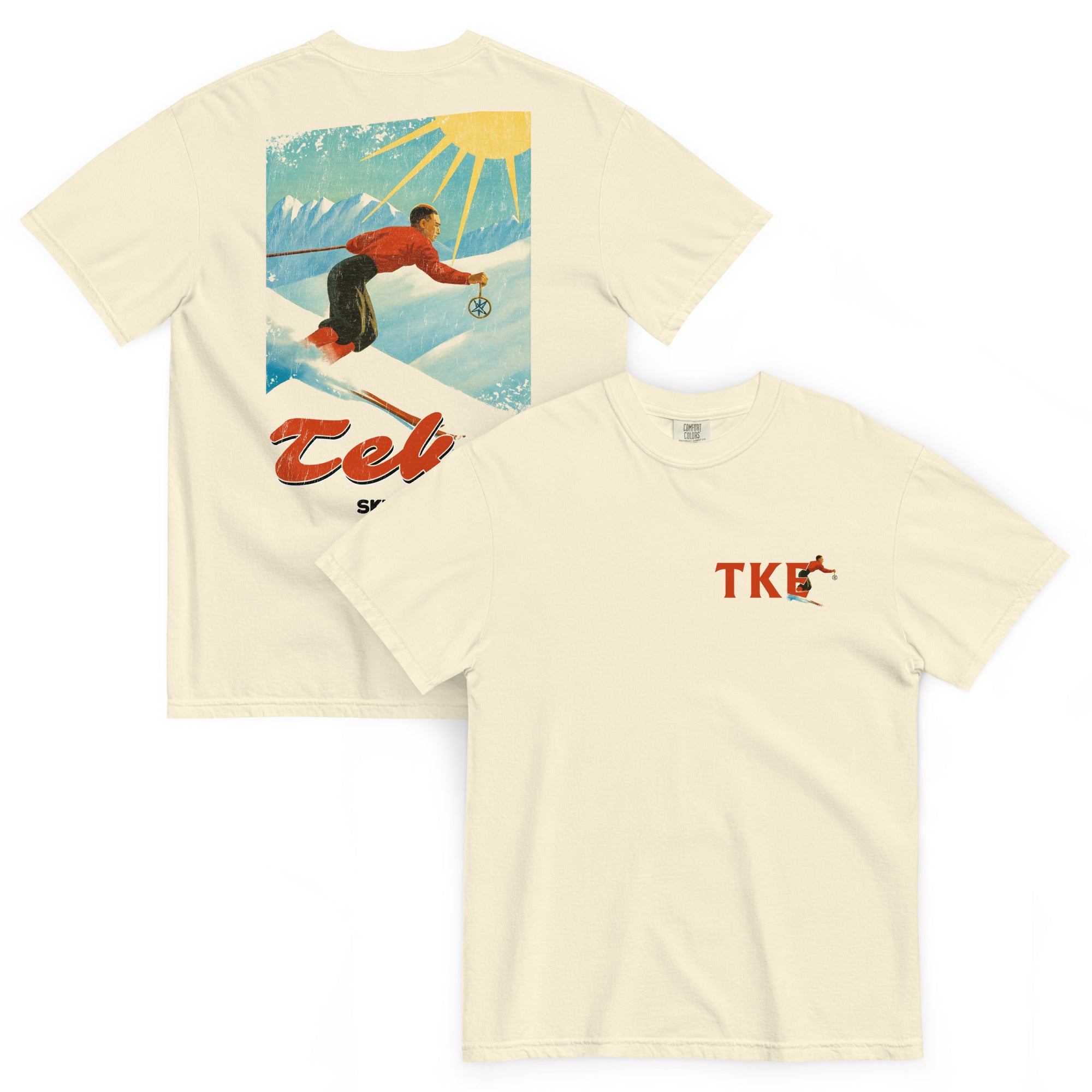 Drop 021: TKE Ski Club T-Shirt – The Tau Kappa Epsilon Store